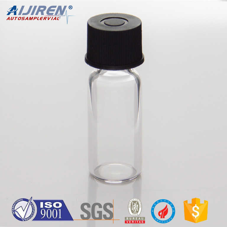 Wide Opening 2ml 8mm screw thread vials with pp cap for HPLC and GC ...