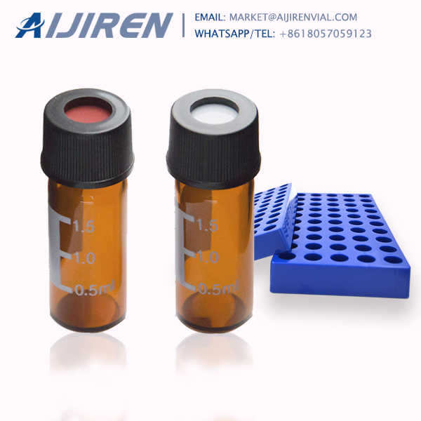 Certified 2ml 10mm screw thread vials with inserts for lab use-Aijiren ...