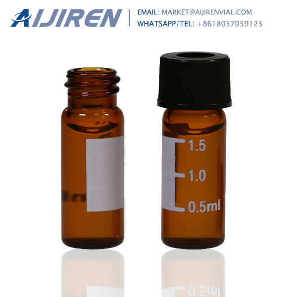 Free sample 2ml 10mm screw thread vials with label for Aijiren ...