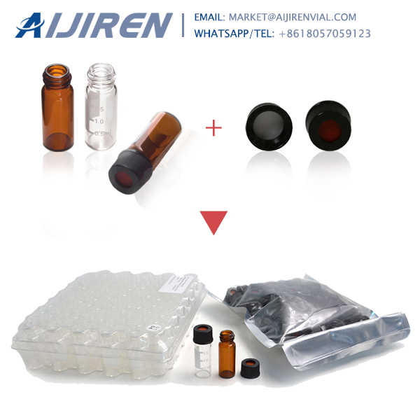 Professional 2ml hplc 10-425 glass vial with ptfe liner pp cap Aijiren ...