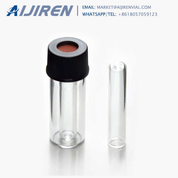 Iso9001 10mm chromatography vials with label for hplc system-Aijiren ...