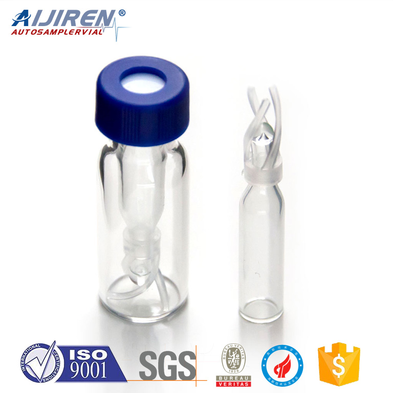 Brand new 9mm hplc vials with ptfe liner pp cap for liquid autosampler ...